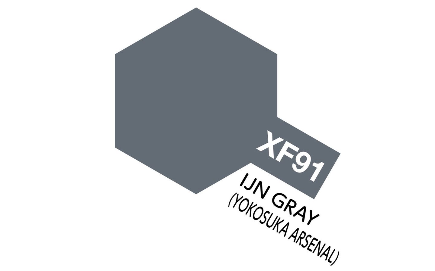 IJN Gray Yokosuka Arsenal XF-91 Acrylic - 10ml Bottle - Tamiya 81791 ...
