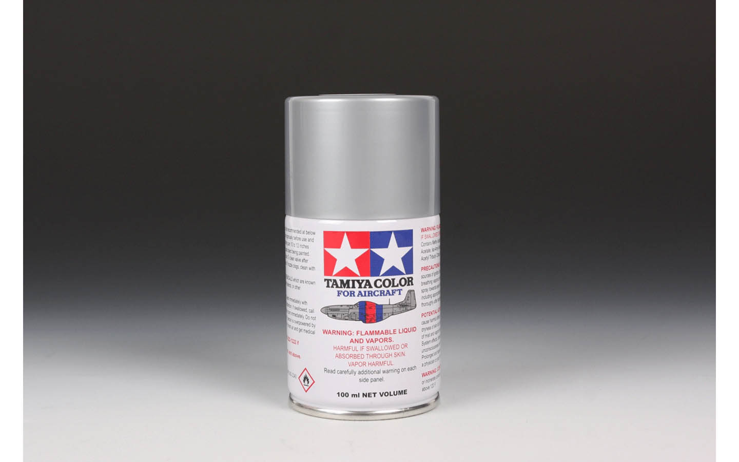 Bare Metal Silver AS-12 Lacquer - 100ml Spray Can - Tamiya 86512 ...