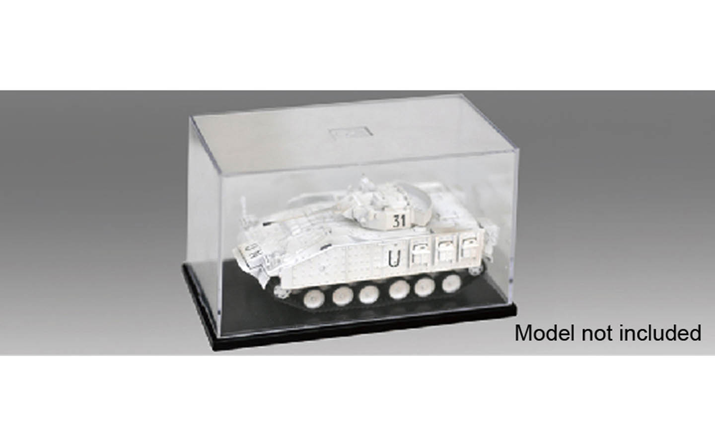 Display Case, 111mm x 61mm x 63mm, 2 pieces - Trumpeter 09818 ...