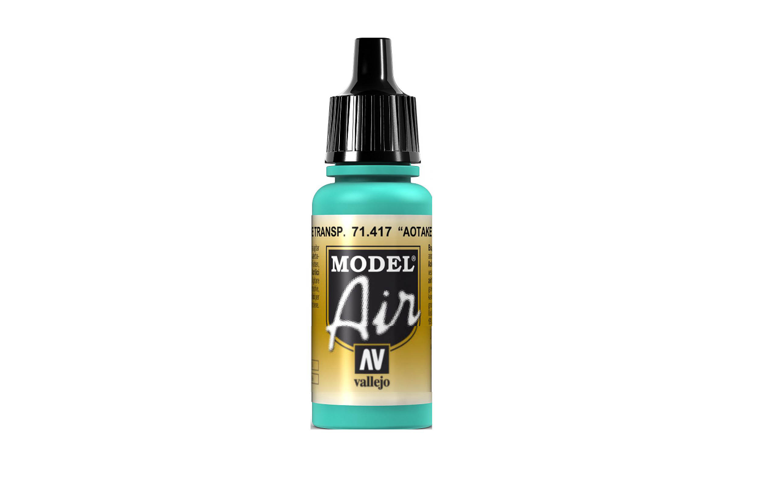 Aotake - Translucent Green Model Air #71.417 Acrylic - 17ml Bottle ...