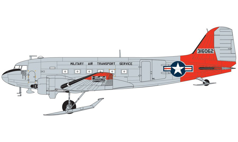 Douglas Dakota C-47 Skytrain - Airfix A08014 | kingshobby.com
