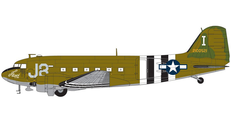 Douglas Dakota C-47 Skytrain - Airfix A08014 | kingshobby.com