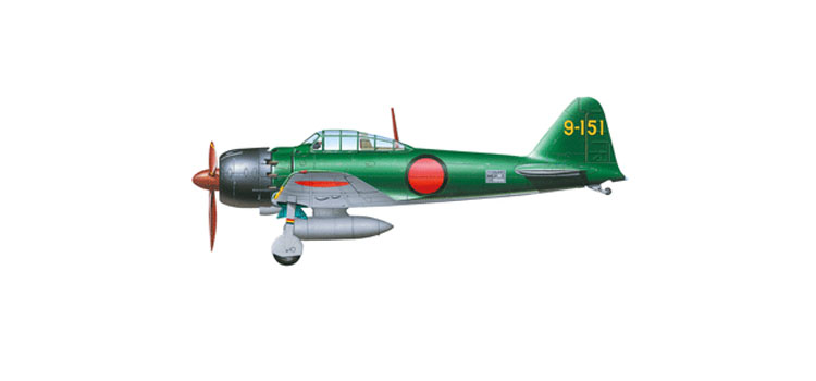 Mitsubishi A6M5/5A Zero - Tamiya 61103 | kingshobby.com