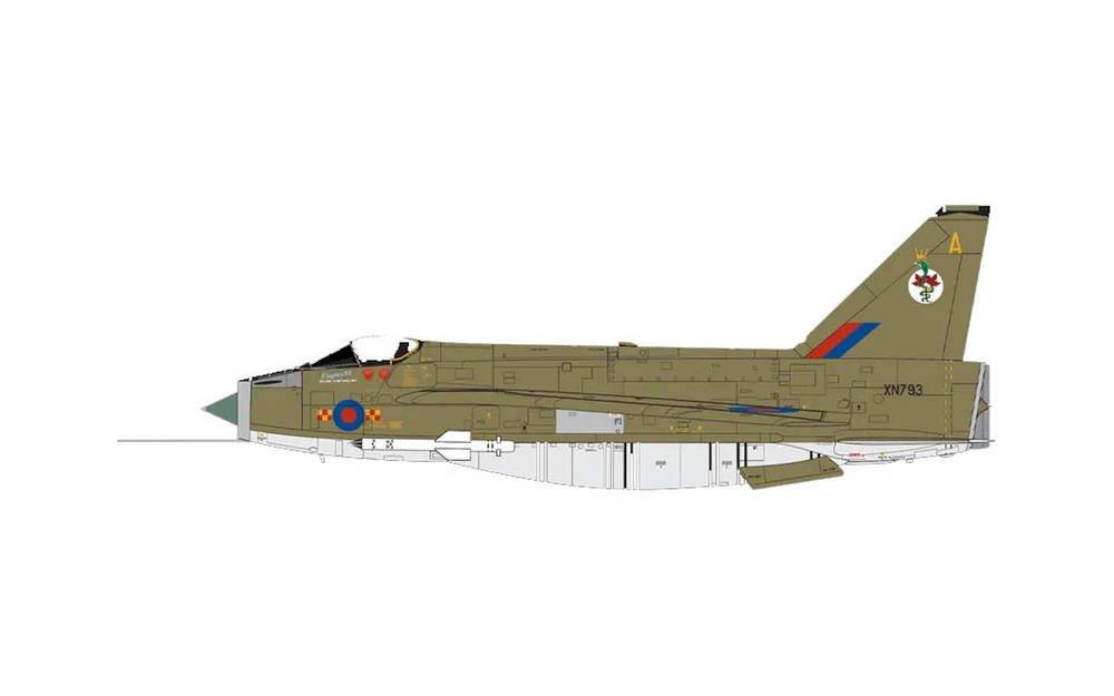 English Electric Lightning F2A - Airfix A04054A | kingshobby.com