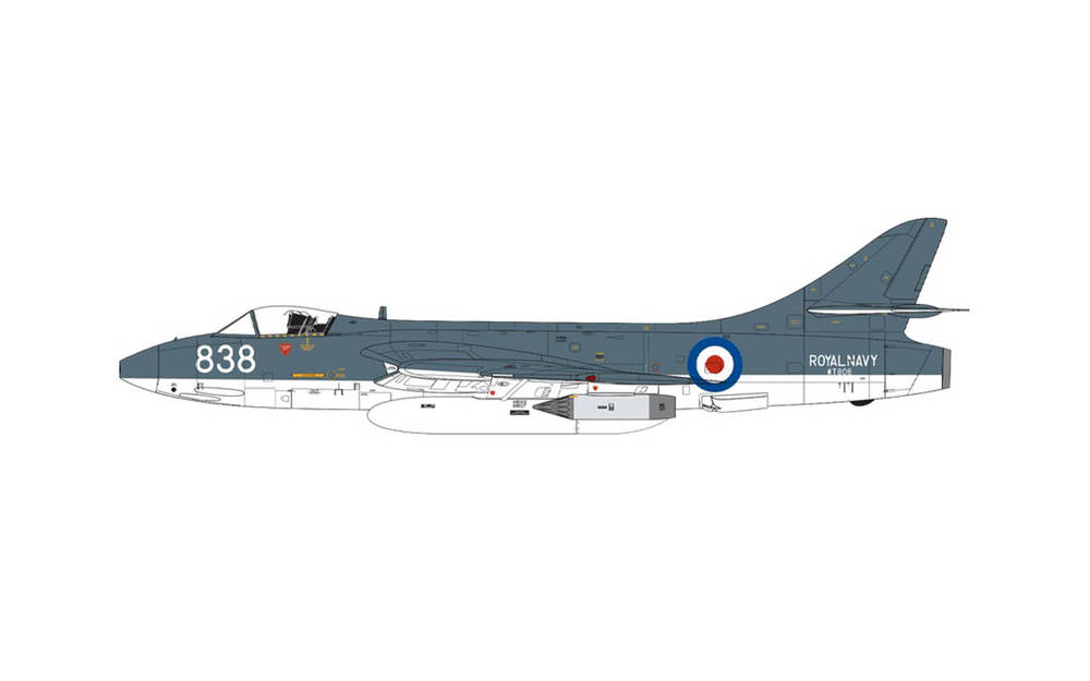 Hawker Hunter FGA.9/FR.10/GA.11 - Airfix A09192 | kingshobby.com