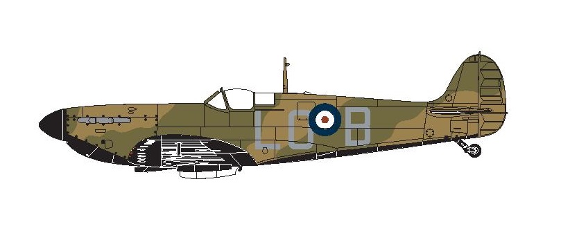 Supermarine Spitfire Mk1a - Airfix A12001V | kingshobby.com