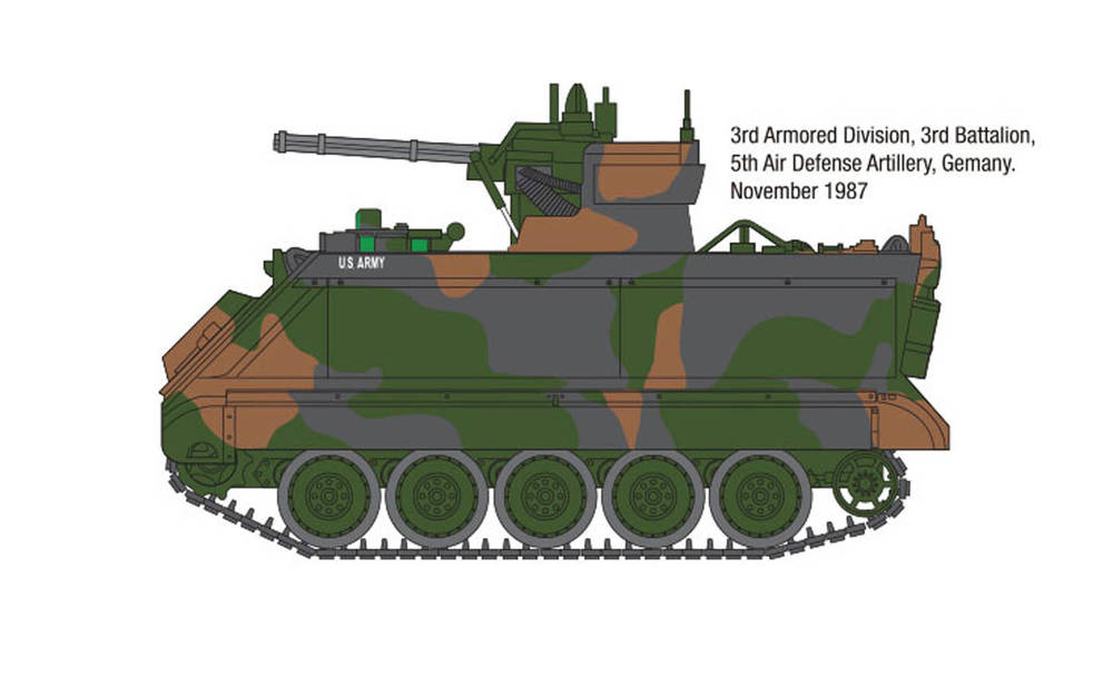 M163 Vulcan, Air Defense System - Academy 13507 | kingshobby.com