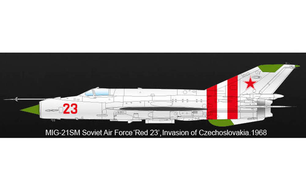 MiG-21MF Fishbed, Soviet Air Force & Export, Special Edition - Academy ...