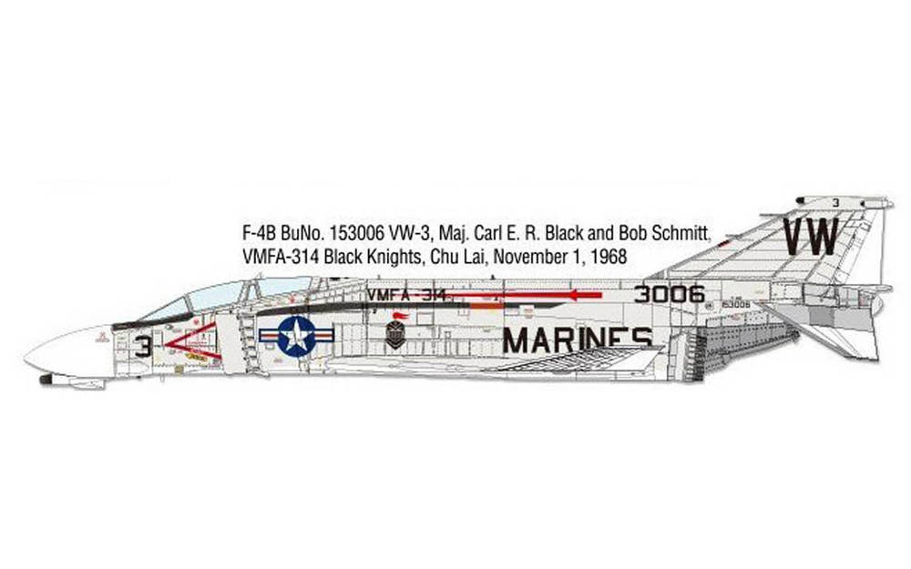 USMC F-4B/N, VMFA-531 Gray Ghosts - Academy 12315 | kingshobby.com