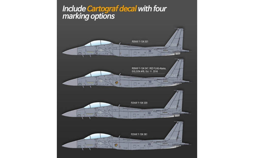 ROKAF F-15K, Slam Eagle - Academy 12554 | kingshobby.com