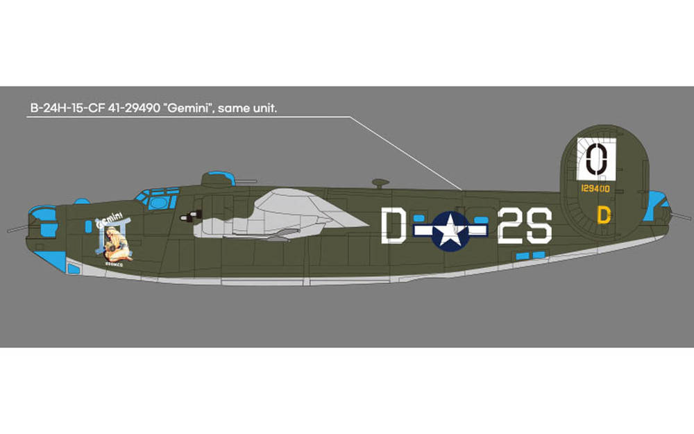 B-24H Zodiac - Academy 12584 | kingshobby.com