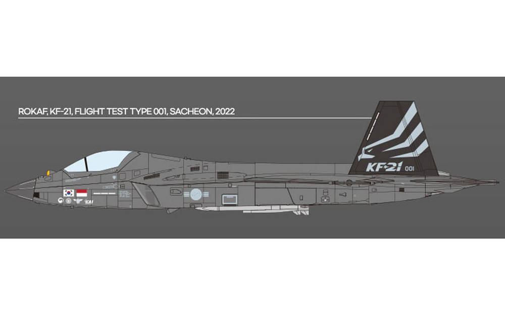 ROKAF KF-21 Boramae - Academy 12585 | kingshobby.com