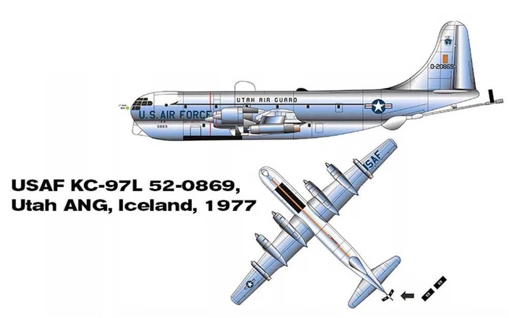 USAF KC-97L Stratofreighter - Academy 12640 | kingshobby.com