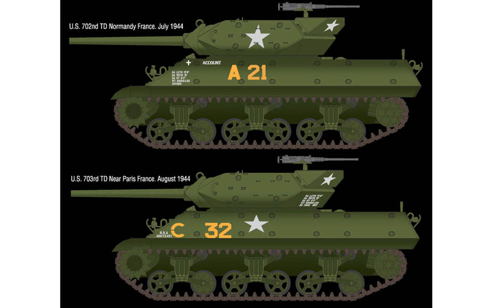 U.S. Army M10 GMC, 70th anniversary Normandy invasion 1944 - Academy ...
