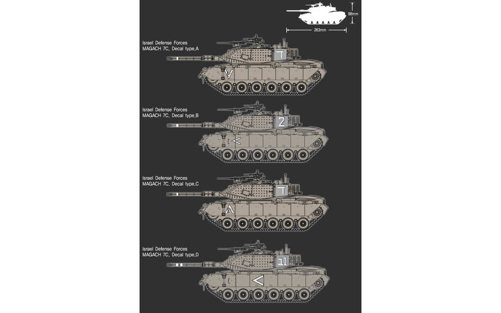 Magach 7C, Gimel - Academy 13297 | kingshobby.com