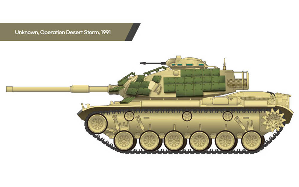 USMC M60A1 Rise (P) - Academy 13425 | kingshobby.com