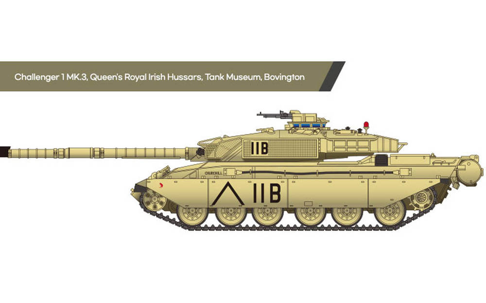 British Army Challenger Mk.3 - Academy 13426 | kingshobby.com
