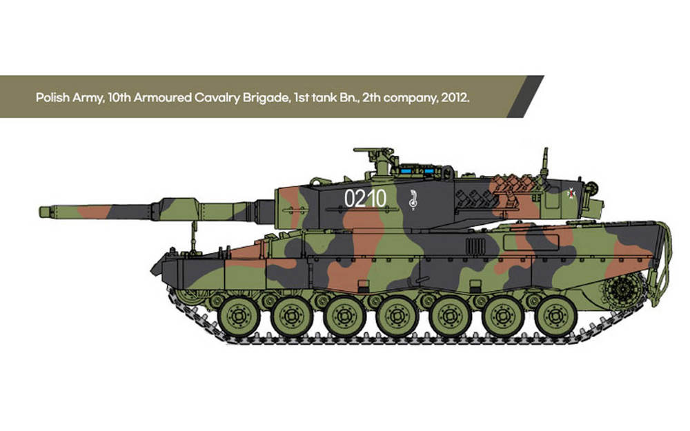 Leopard 2A4 - Academy 13428 | kingshobby.com
