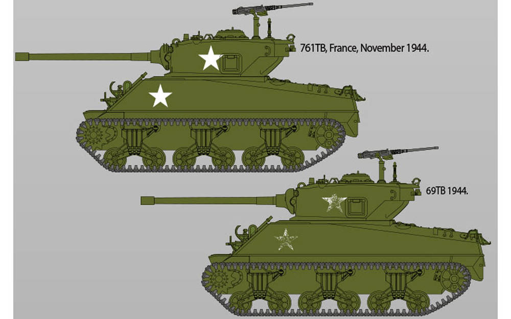 M4A3(76)W, Battle of the Bulge - Academy 13500 | kingshobby.com