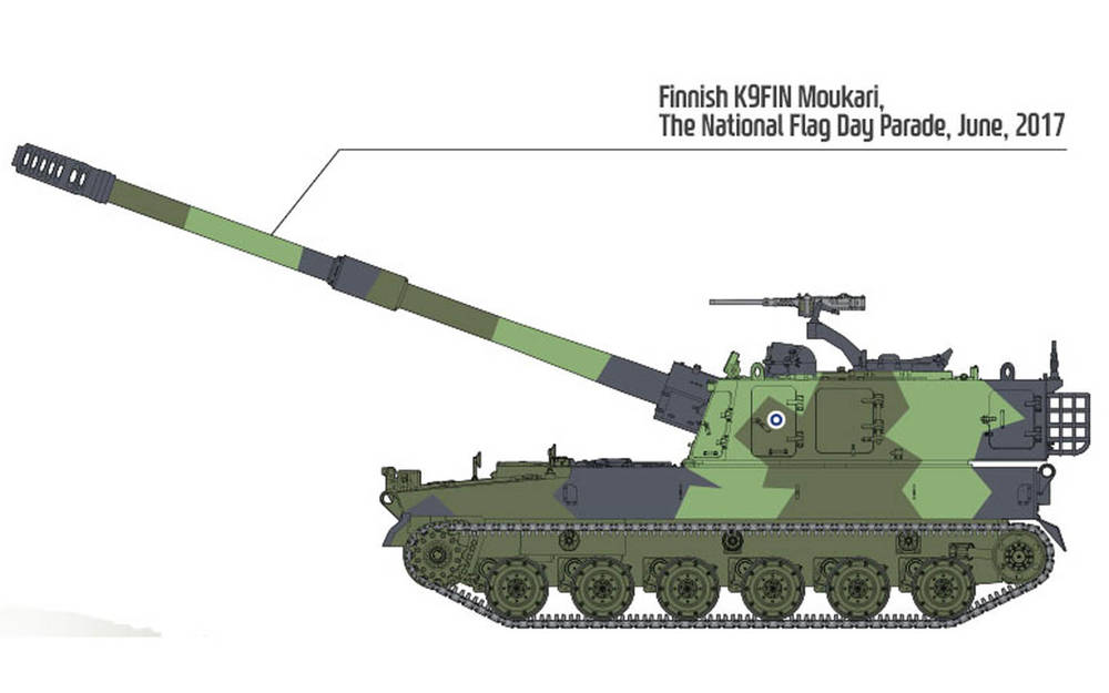 Finnish Army, K9FIN Moukari - Academy 13519 | kingshobby.com