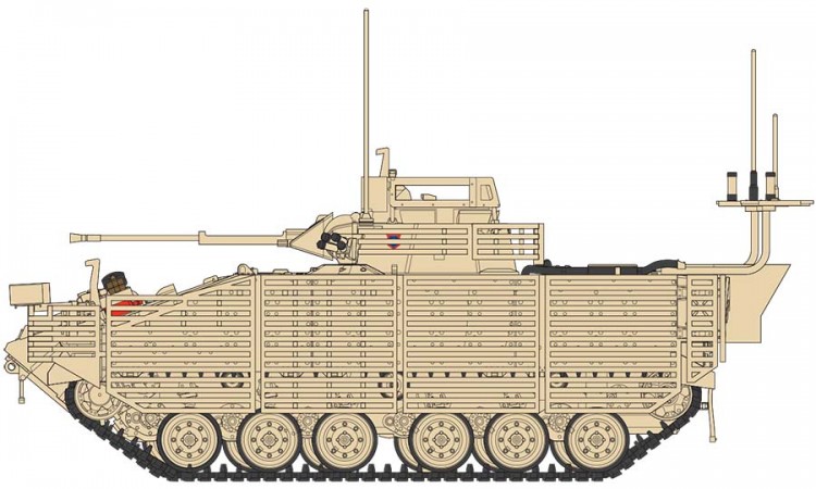 BAE Warrior - Airfix A07300 | kingshobby.com