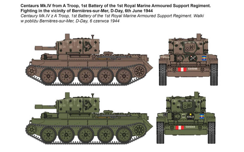 Centaur Mk.IV British Tank - IBG 72108 | kingshobby.com