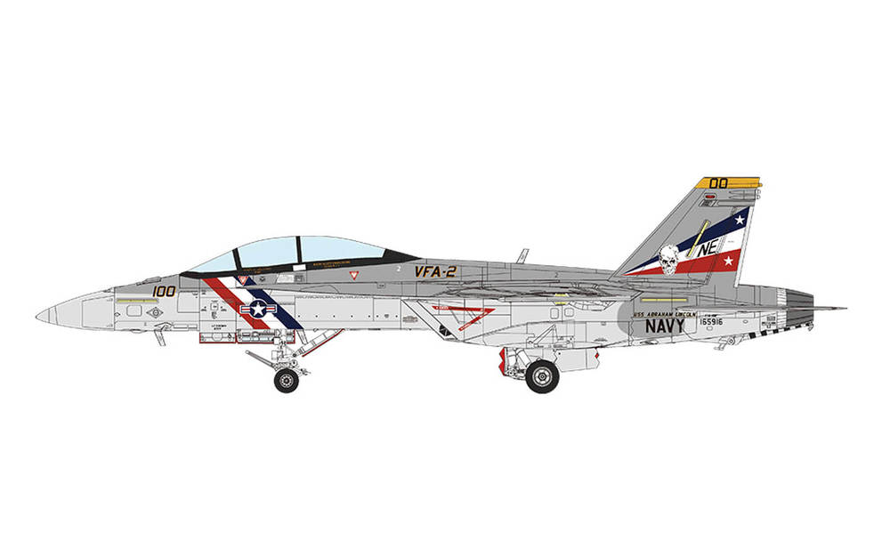 Boeing F/A-18F Super Hornet Bounty Hunters - Meng LS-016 | kingshobby.com