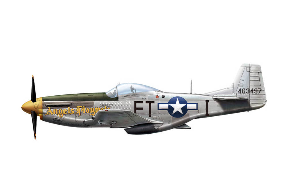 North American P-51D Mustang, Yellow Nose - Meng LS-009 | kingshobby.com