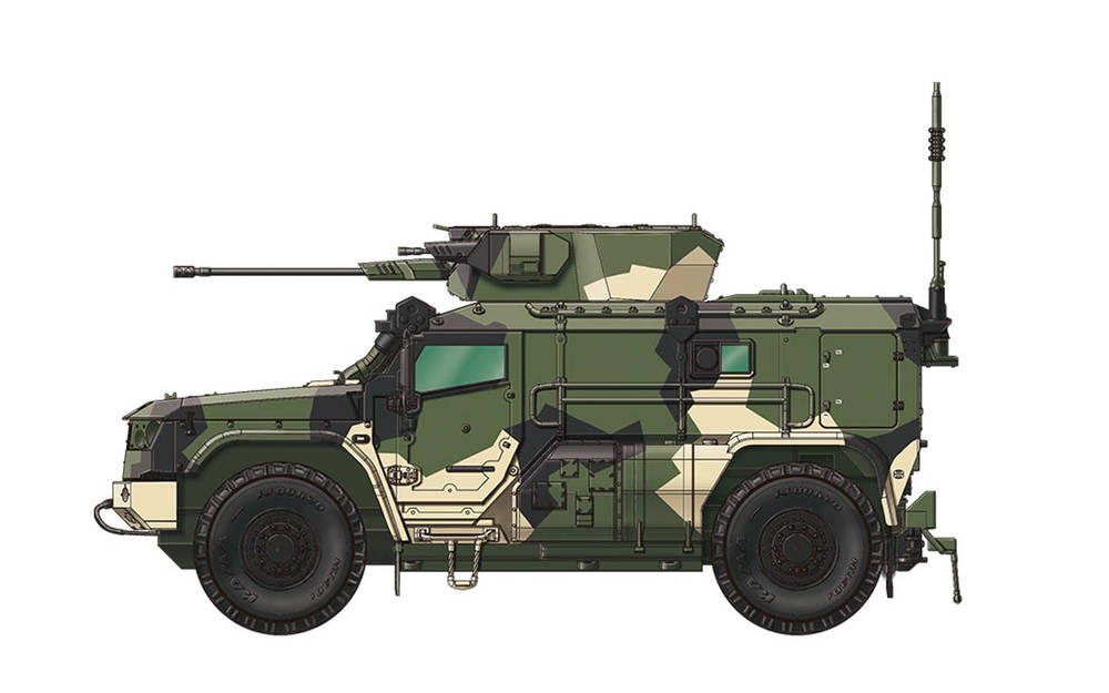 Russian K-4386 Typhoon-VDV Armored Vehicle - Meng VS-014 | kingshobby.com