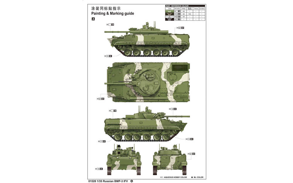 Russian BMP-3 IFV - Trumpeter 01528 | kingshobby.com