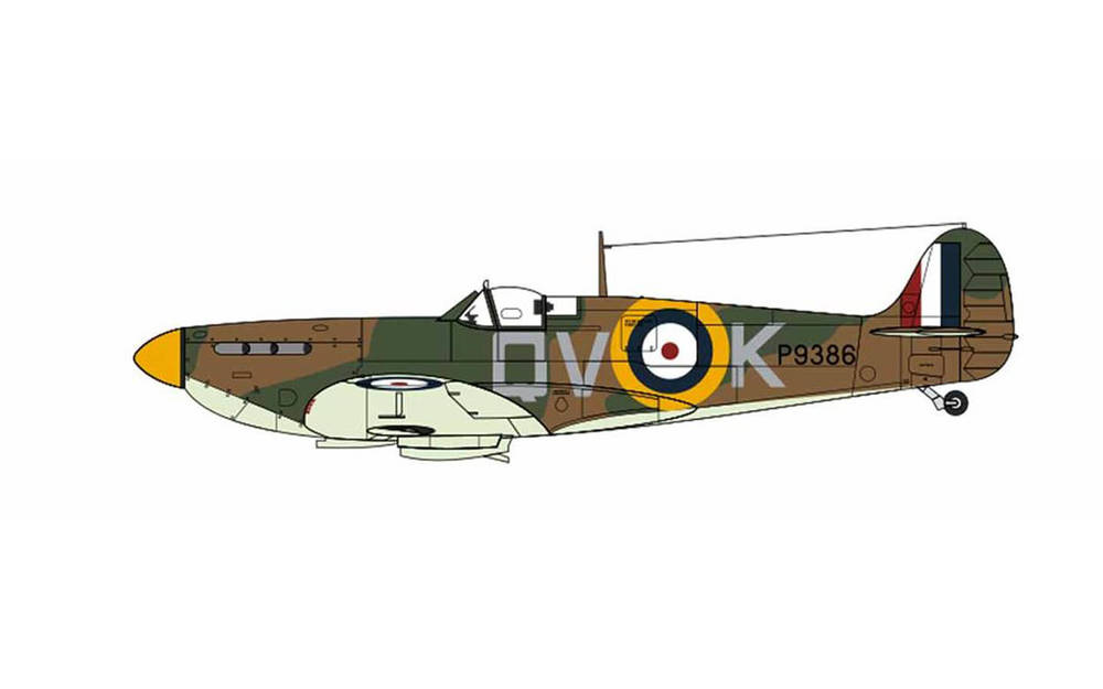 Supermarine Spitfire Mk.Ia - Airfix A01071C | kingshobby.com