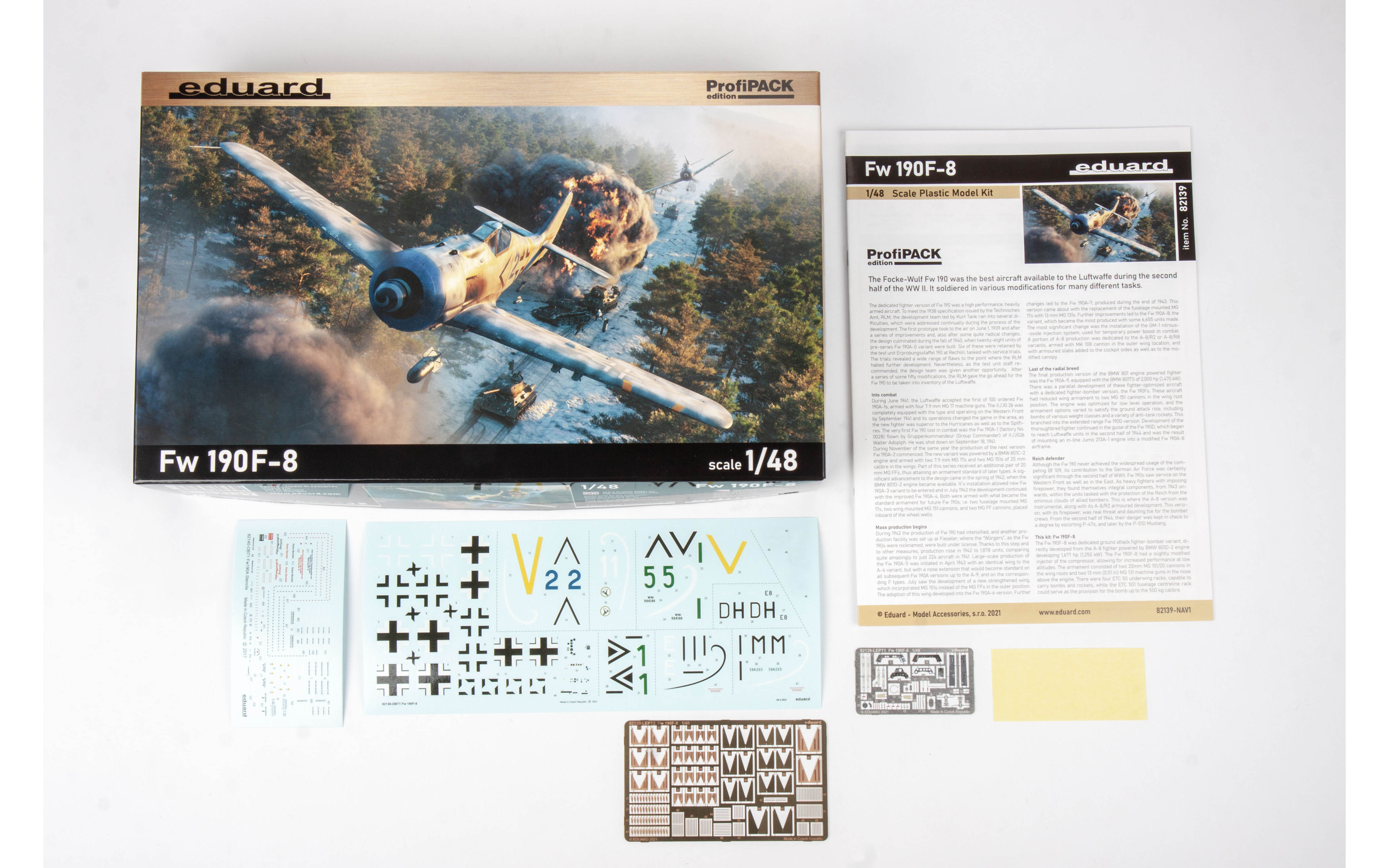 Fw 190F-8 - ProfiPACK Edition - Eduard 82139 | kingshobby.com