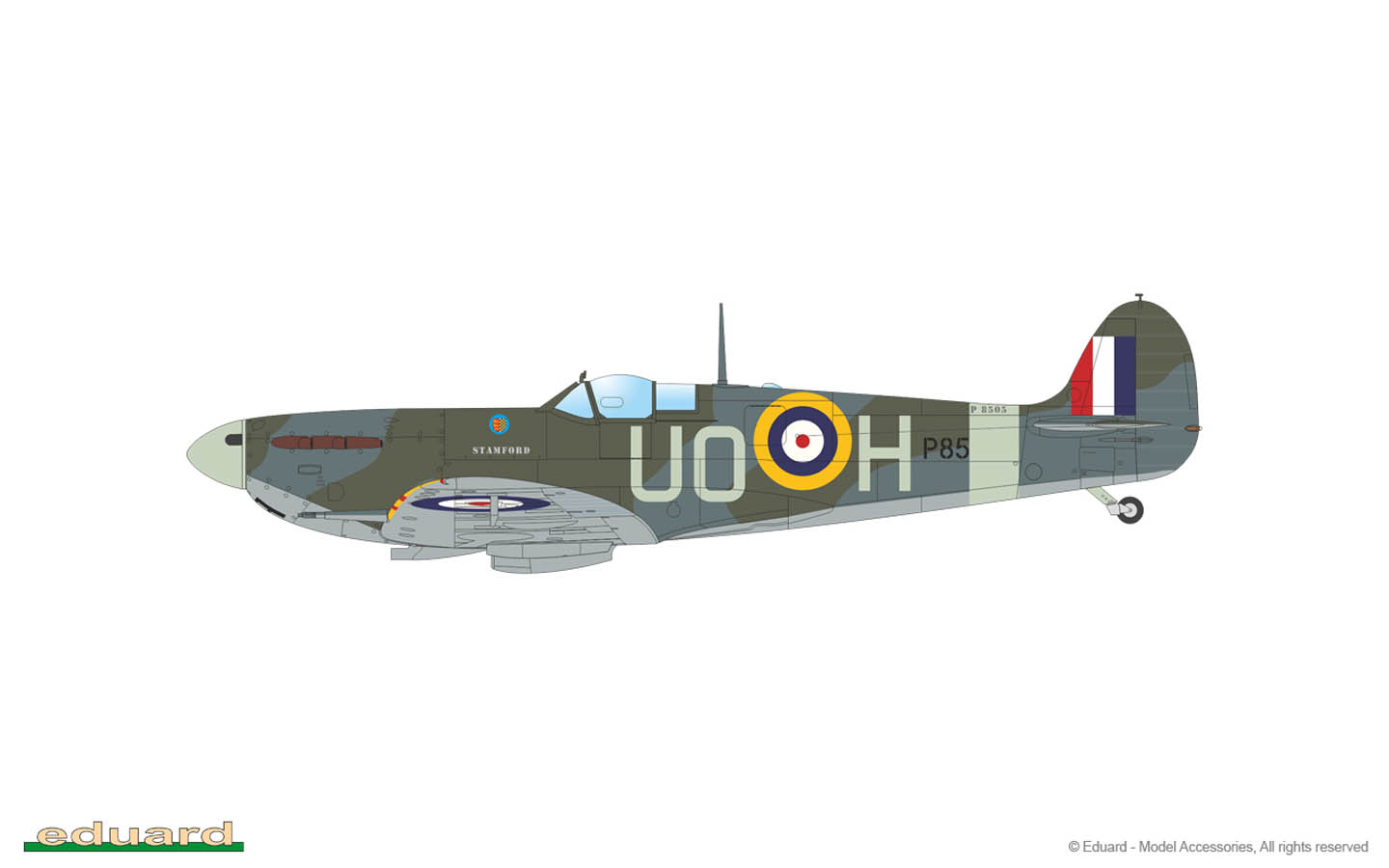 Spitfire Mk.IIb - ProfiPACK Edition - Eduard 82154 | kingshobby.com