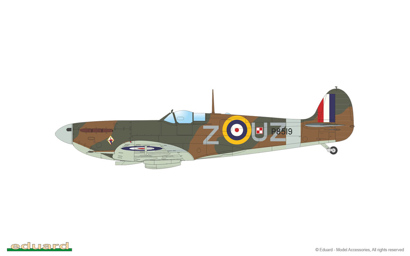Spitfire Mk.IIb - ProfiPACK Edition - Eduard 82154 | kingshobby.com