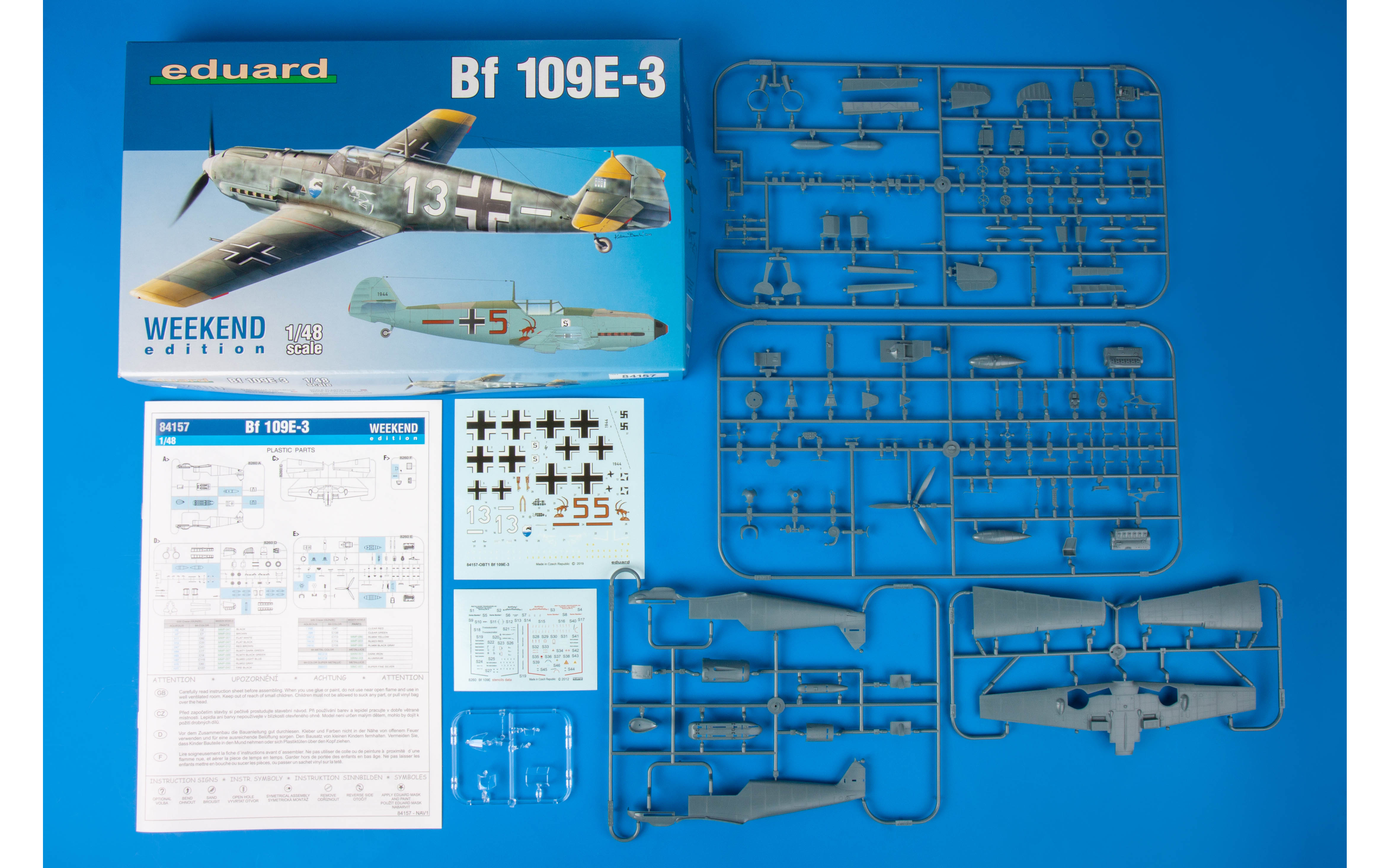 Bf 109E-3 - Weekend Edition - Eduard 84157 | kingshobby.com