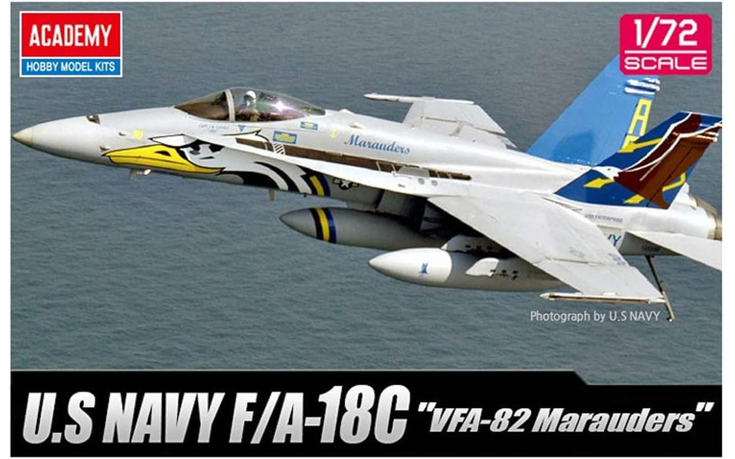 U.S. Navy F/A-18C, VFA-82 Marauders - Academy 12534 | kingshobby.com