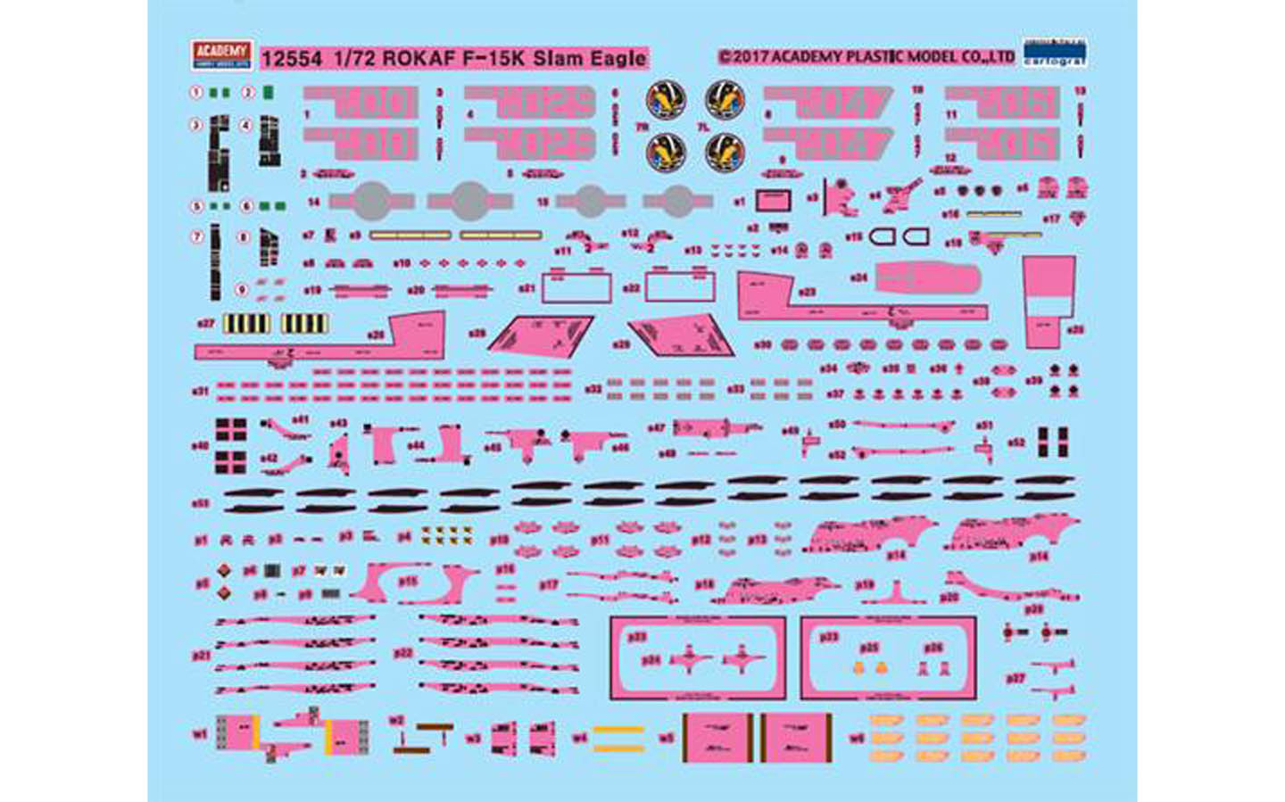 ROKAF F-15K, Slam Eagle - Academy 12554 | kingshobby.com