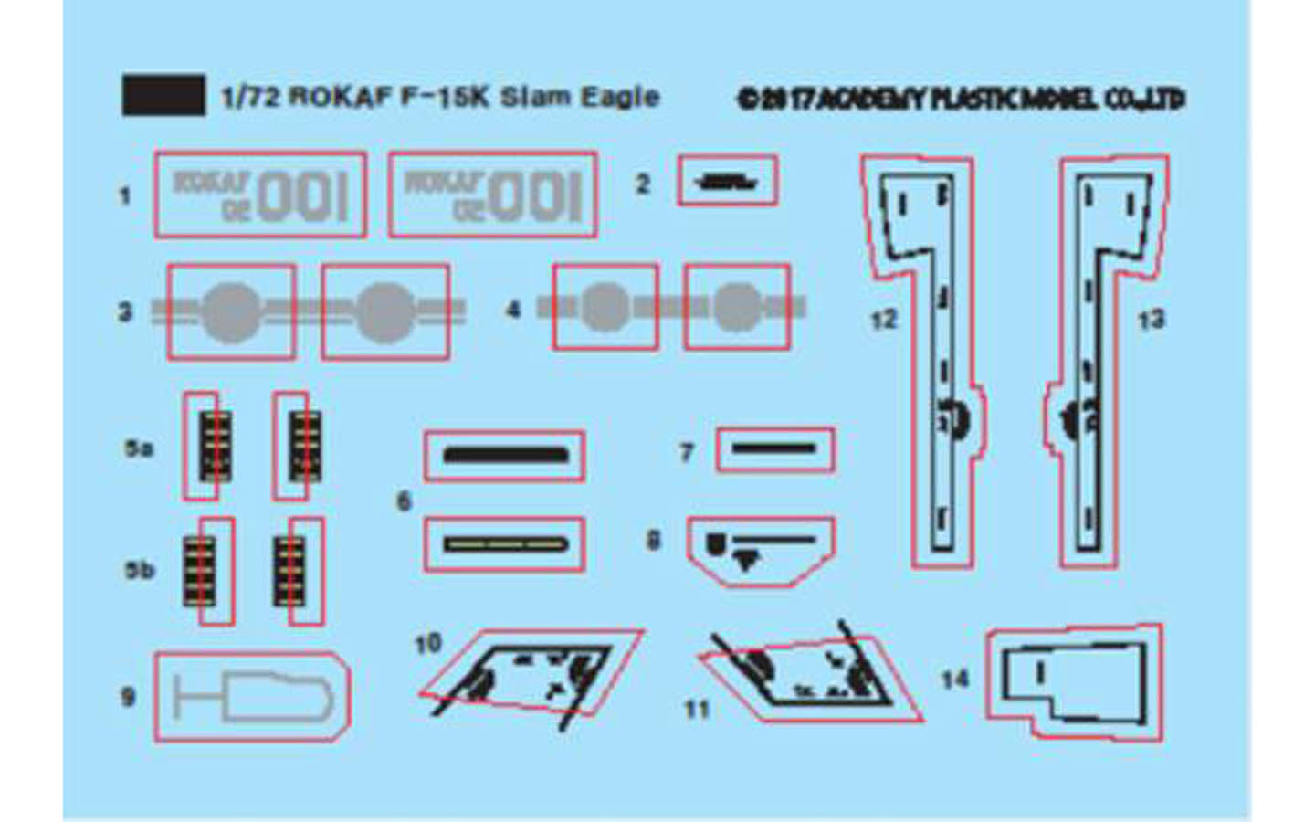 ROKAF F-15K, Slam Eagle - Academy 12554 | kingshobby.com