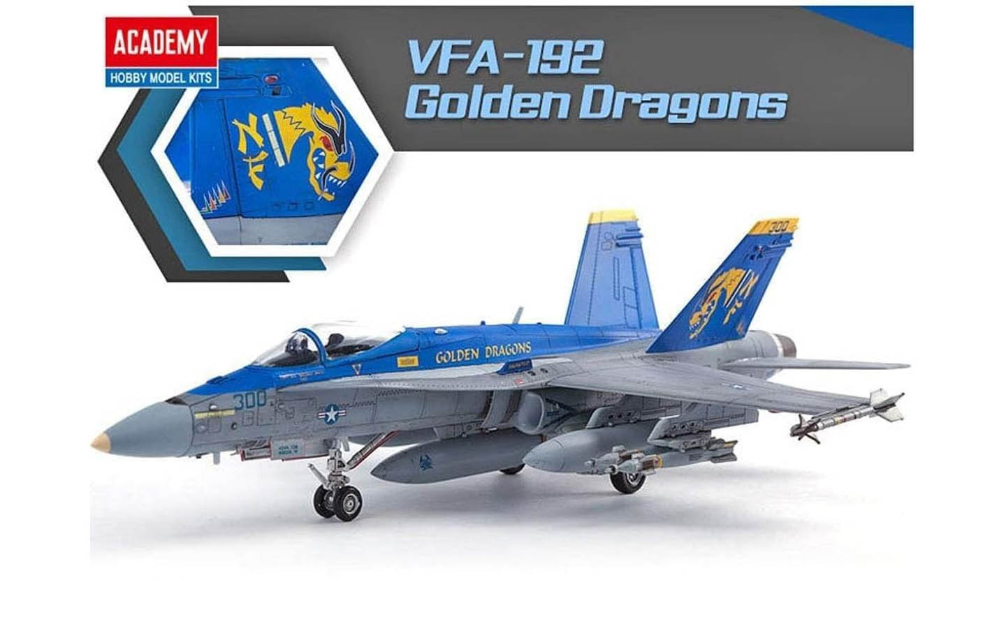 USN F/A-18C, VFA-192 Golden Dragons - Academy 12564 | kingshobby.com