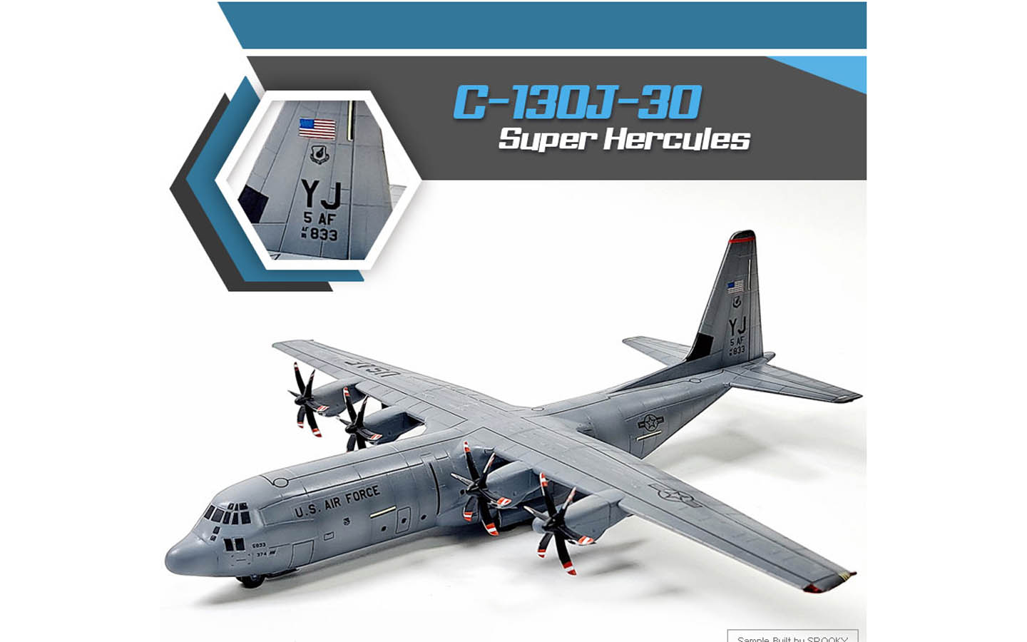 C-130J-30, Super Hercules - Academy 12631 | kingshobby.com