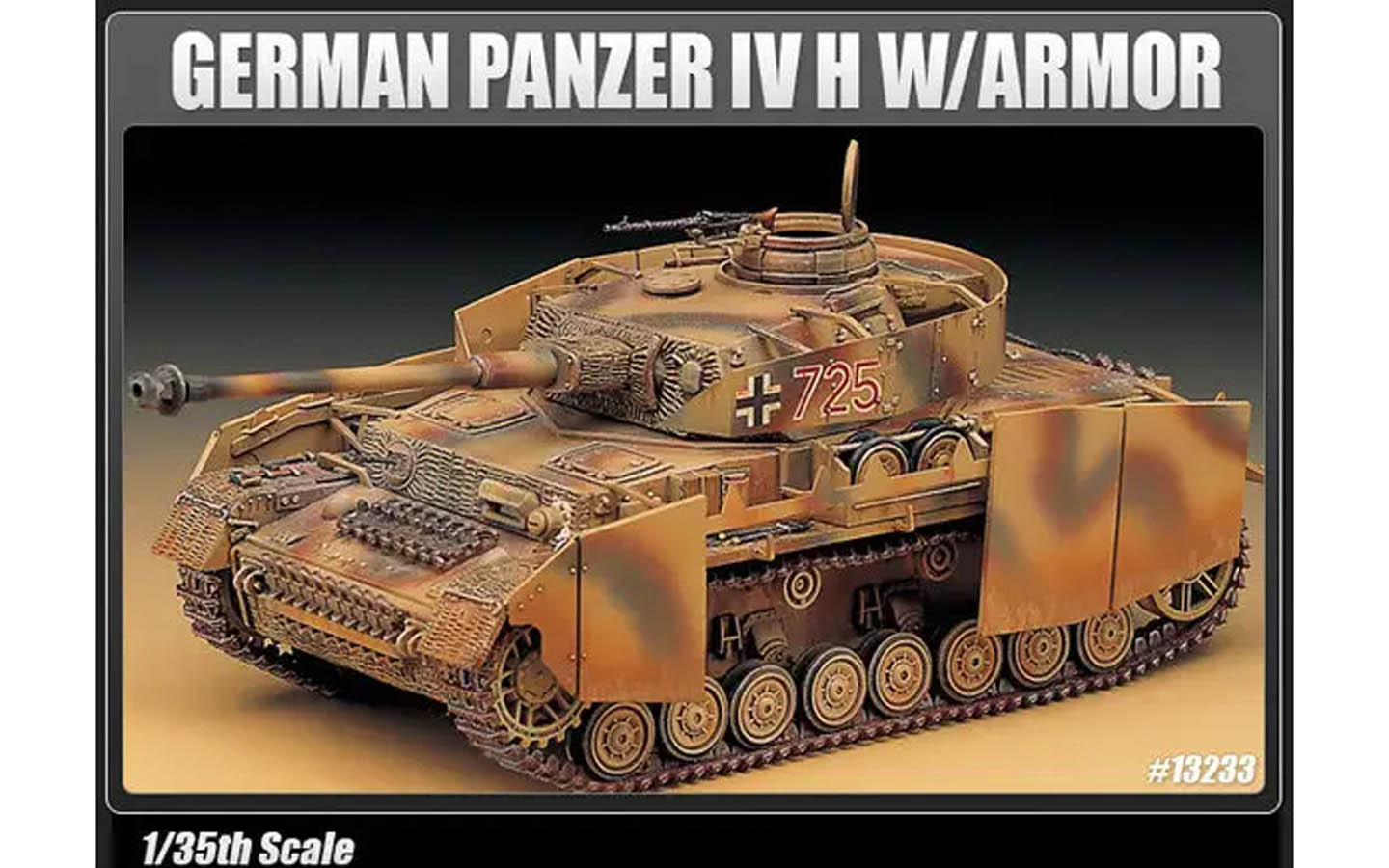 Panzer IV Ausf H. with Armor - Academy 13233 | kingshobby.com