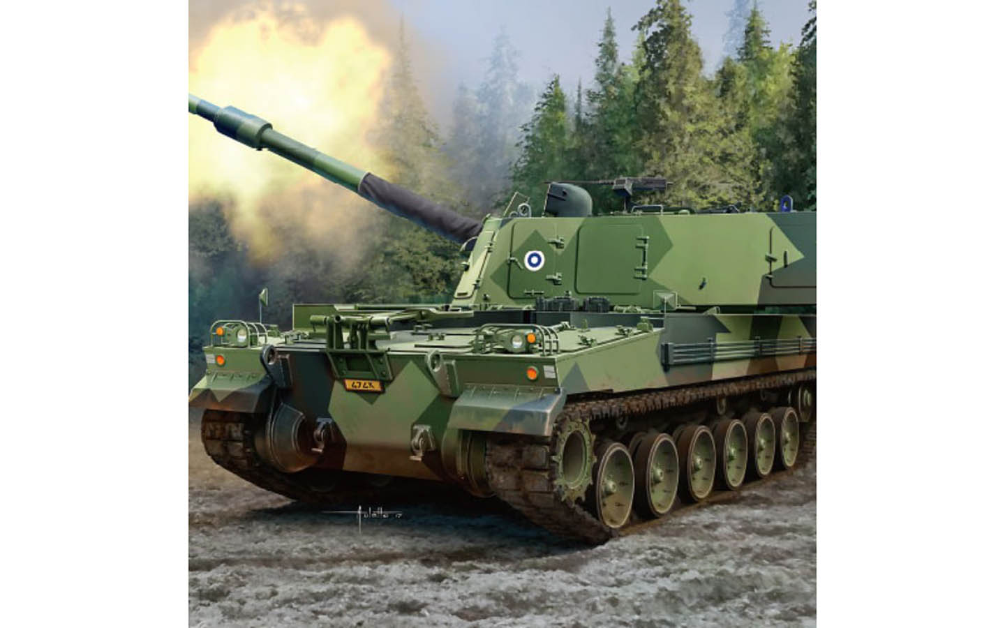 Finnish Army, K9FIN Moukari - Academy 13519 | kingshobby.com