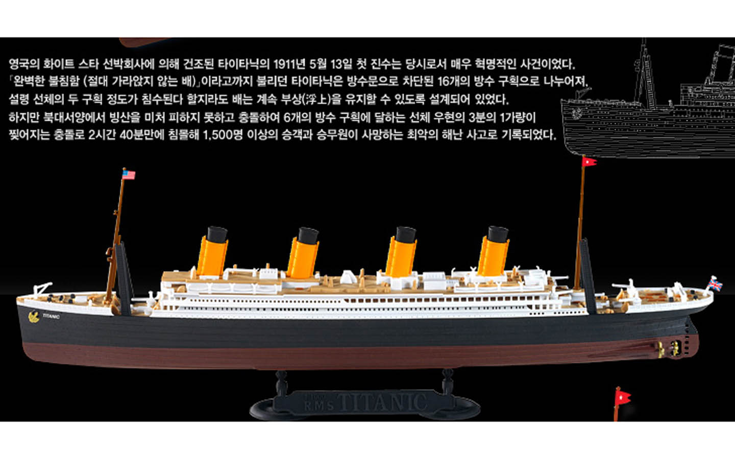 R.M.S. Titanic - Academy 14217 | kingshobby.com