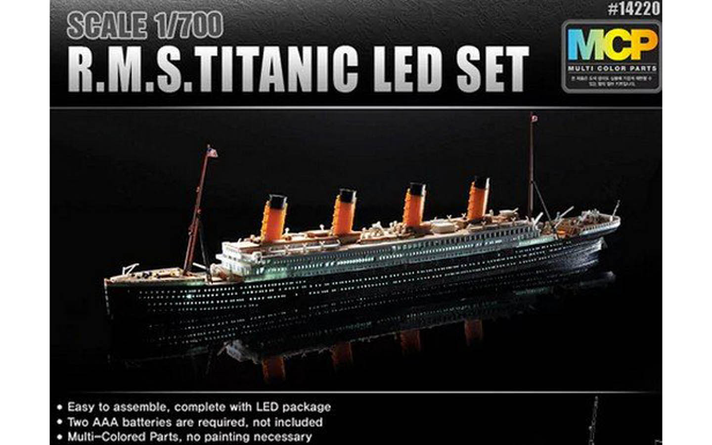 R.M.S. Titanic LED Set - Academy 14220 | kingshobby.com