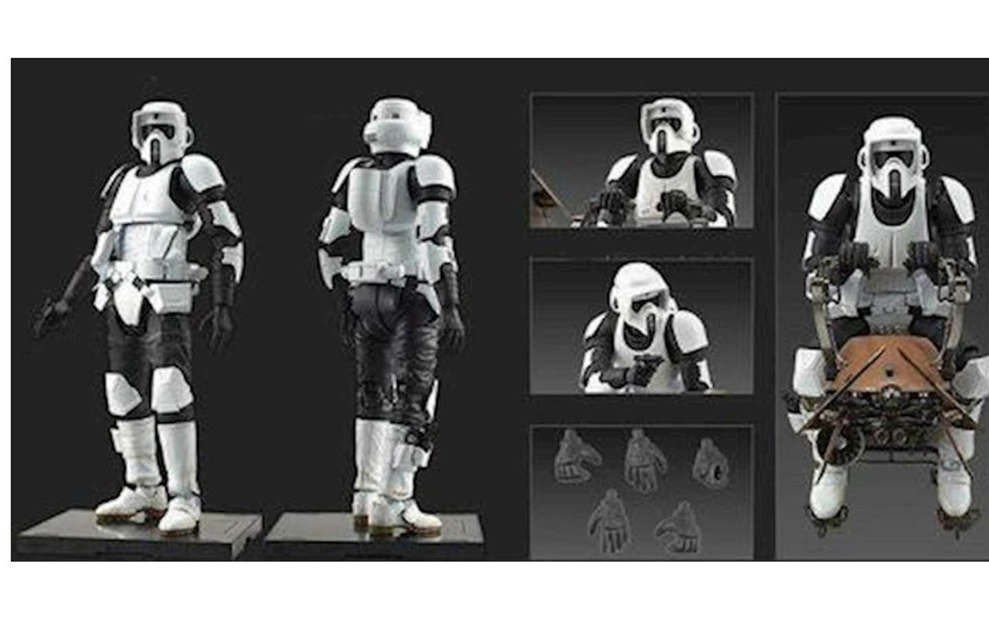 Scout Trooper & Speeder Bike, Specialized Stormtrooper, Star Wars ...