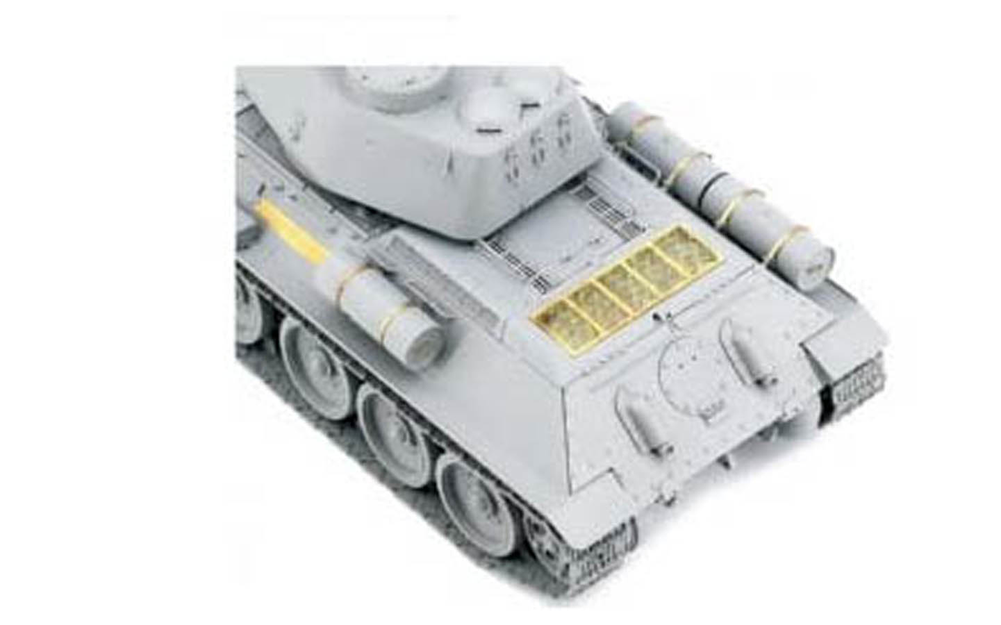 T-34/85, Composite Turret, 112 Plant, 5 Resin Figures, Metal Gun Barrel ...