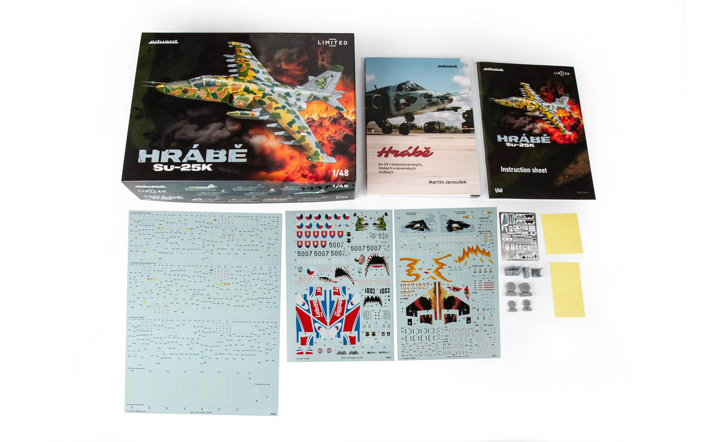 Hrábě, Su-25K in Czechoslovak, Czech AF and Slovak Service - Eduard 11176 | kingshobby.com