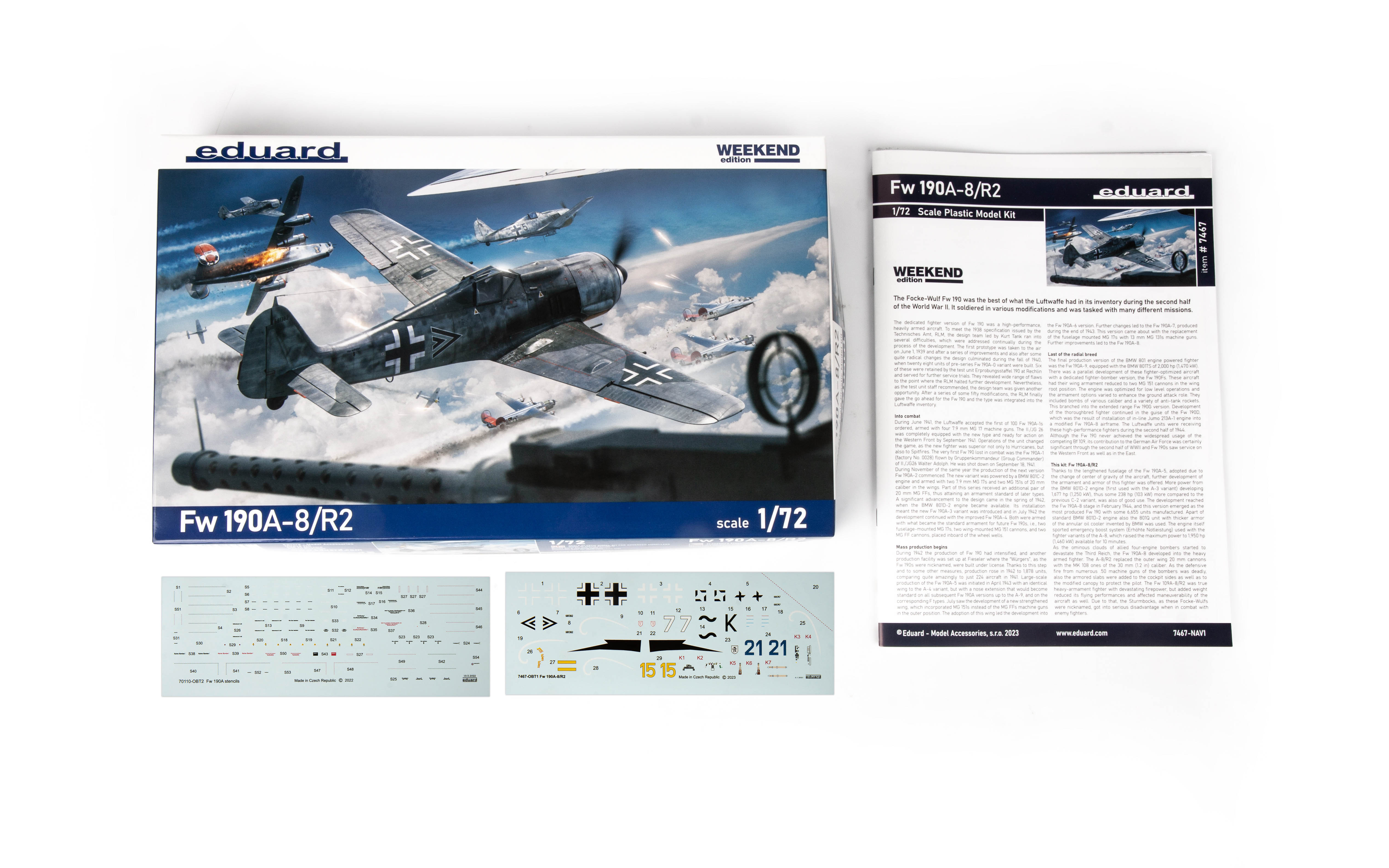 Fw 190A-8/R2 - Weekend Edition - Eduard 7467 | kingshobby.com