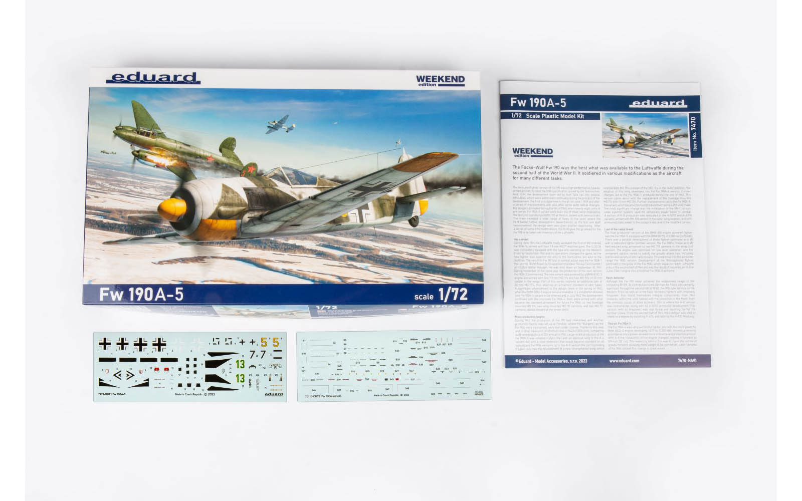 Fw 190A-5 - Weekend Edition - Eduard 7470 | kingshobby.com