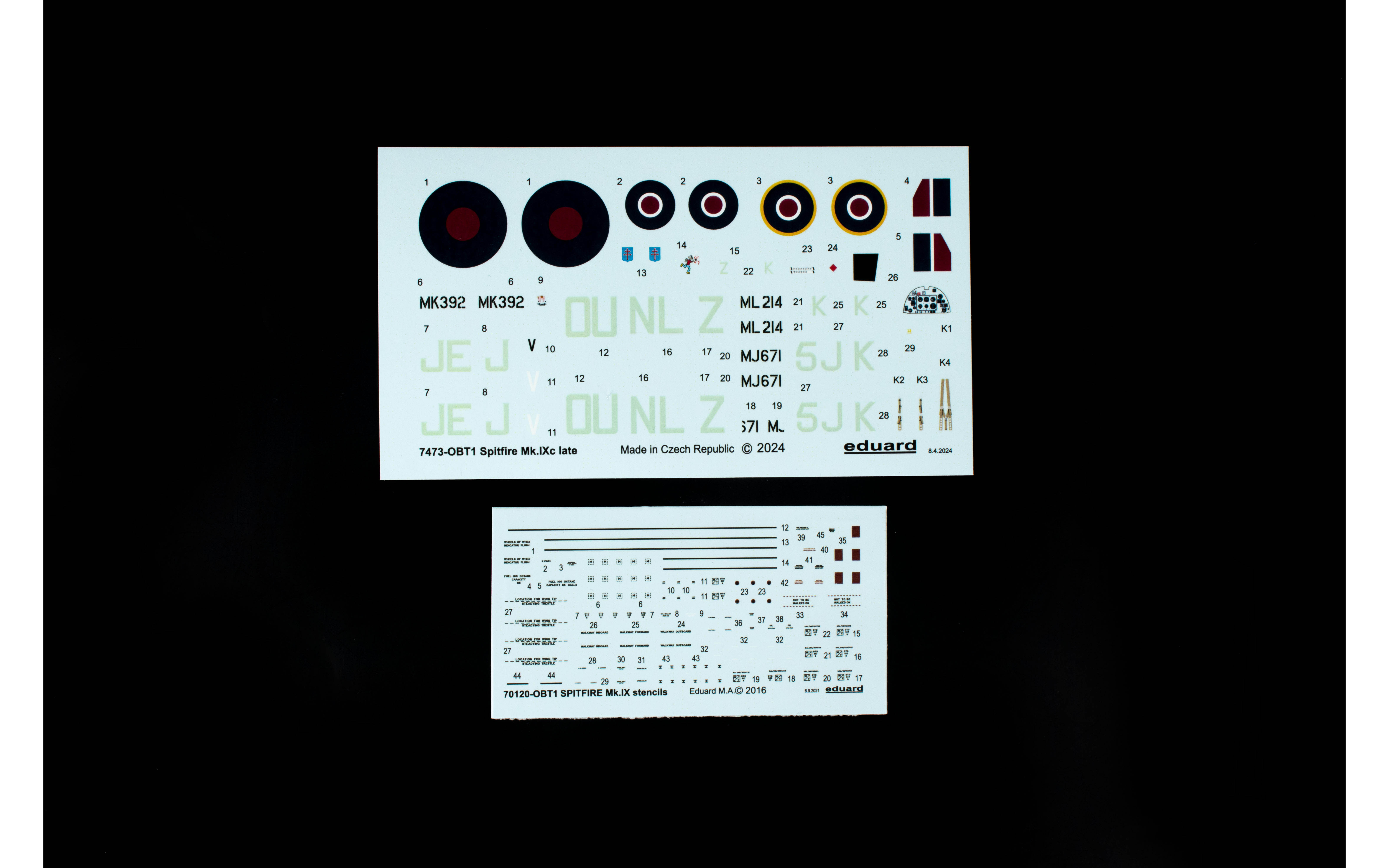 Spitfire Mk.IXc Late - Weekend Edition - Eduard 7473 | kingshobby.com